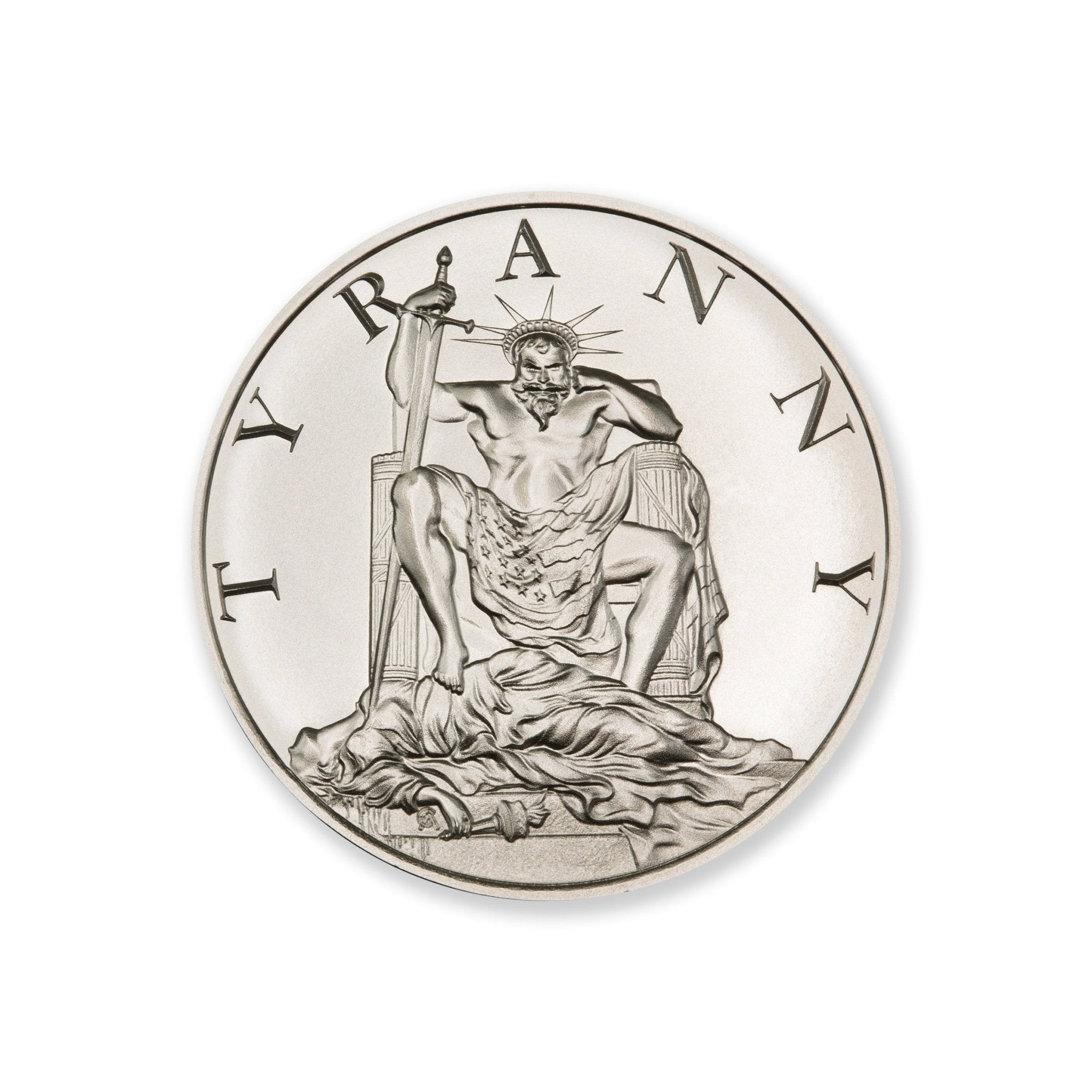 2023 Tyranny 2 Troy Ounce 39mm - Captain’s Chest Bullion 2023 Tyranny 2 Troy Ounce 39mm - Captain’s Chest Bullion